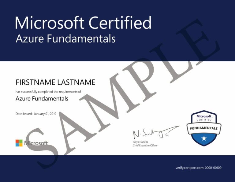 Microsoft Azure Fundamentals Az 900 Certification Etrainindia